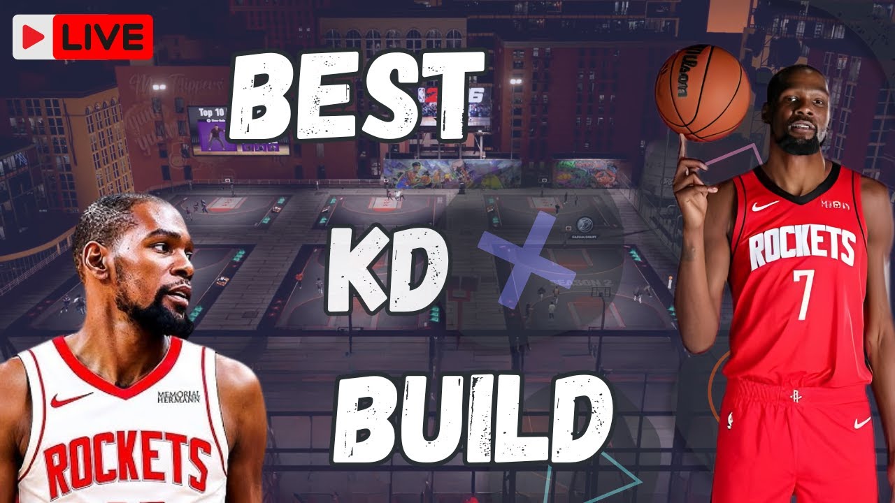 🔴LIVE - THE BEST KD BUILD IN NBA 2k26!!! JOIN THE MADEMEN!!! - YouTube