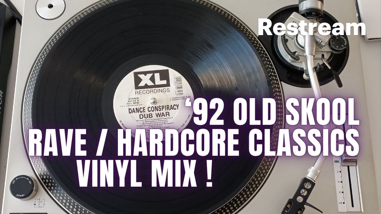 '92 Old Skool Rave/Hardcore Classics on Vinyl - DJ Creativity Live ...