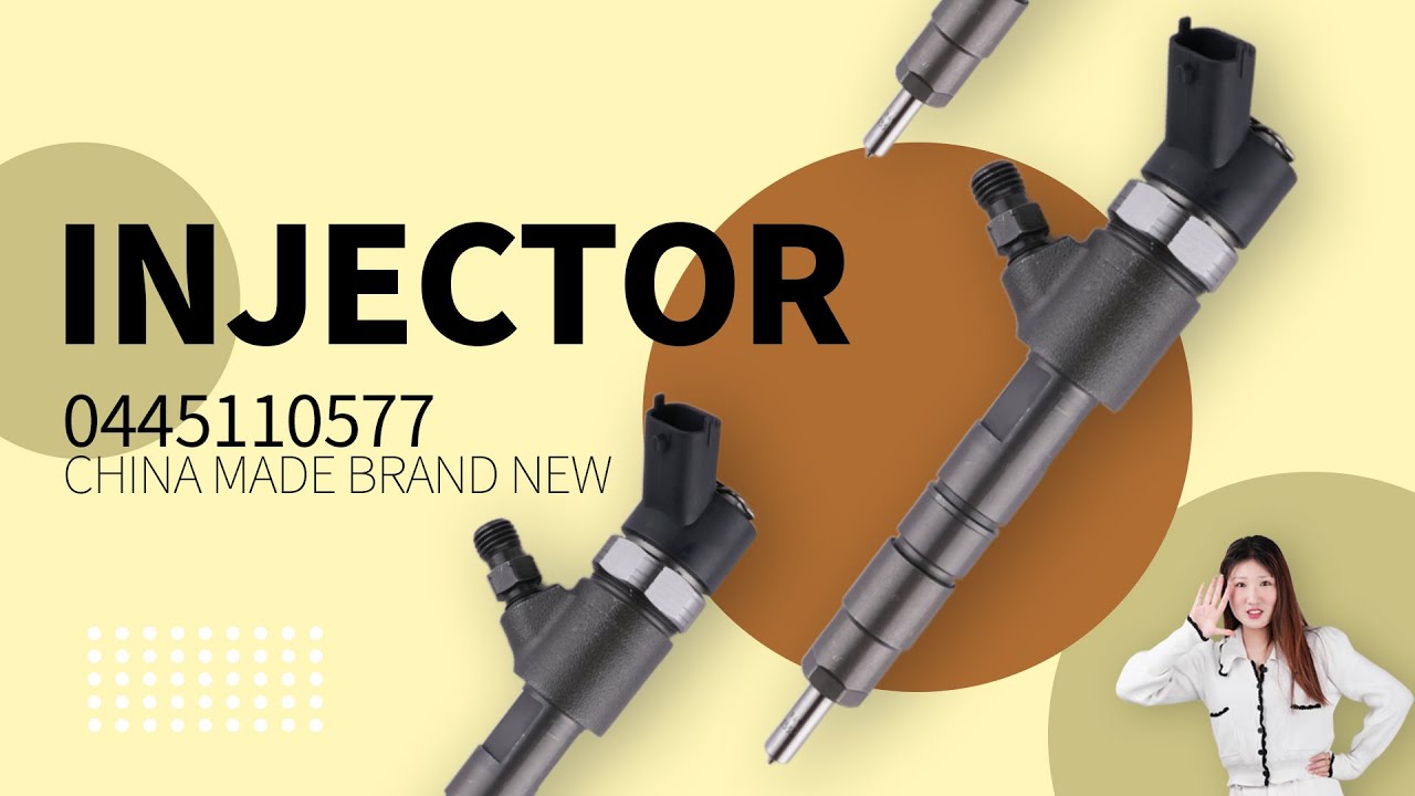 High quality | fuel injector | 0445110577 | OE：YANMAR 12967553100 - YouTube