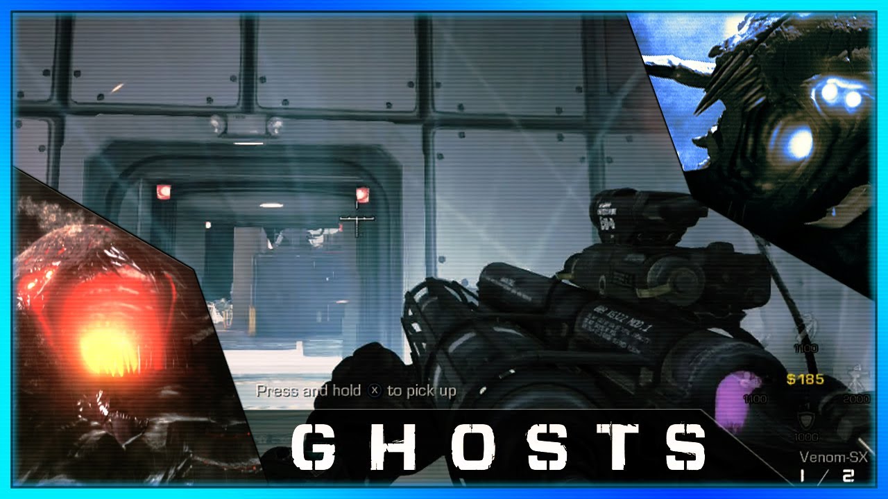 COD Ghosts - New Venom X Sentry Turrets - Extinction Devastation - YouTube
