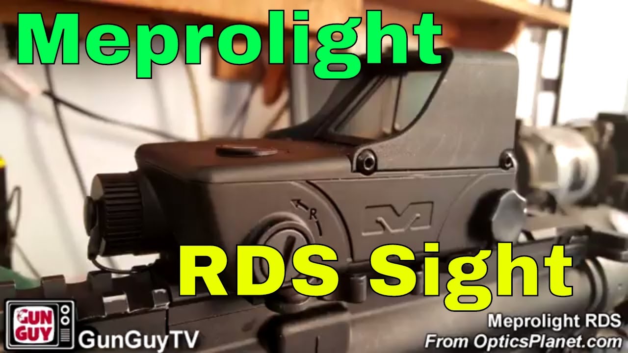 Meprolight RDS Red Dot Site Review - YouTube