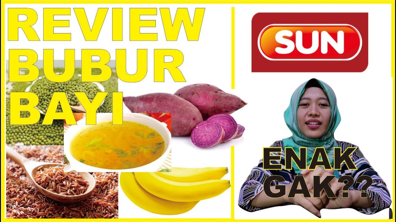 REVIEW 5 RASA BUBUR BAYI SUN - RASANYA ISTIMEWA ?? - YouTube