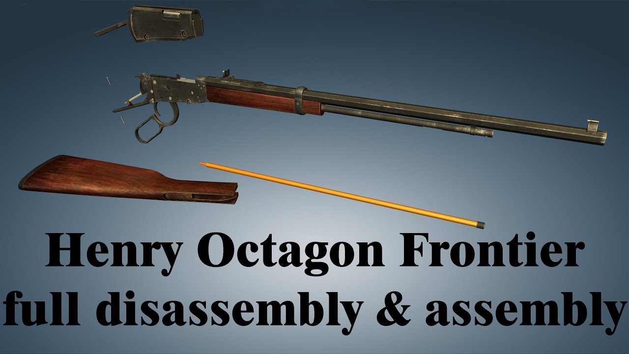 Henry Octagon Frontier: full disassembly & assembly - YouTube