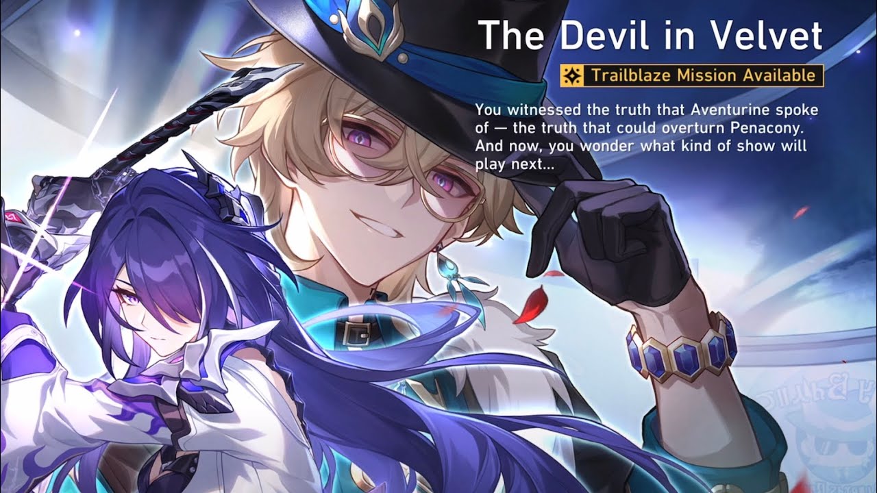 Trailblaze Mission | Aventurine’s POV, IPC Broadcast, His childhood ...