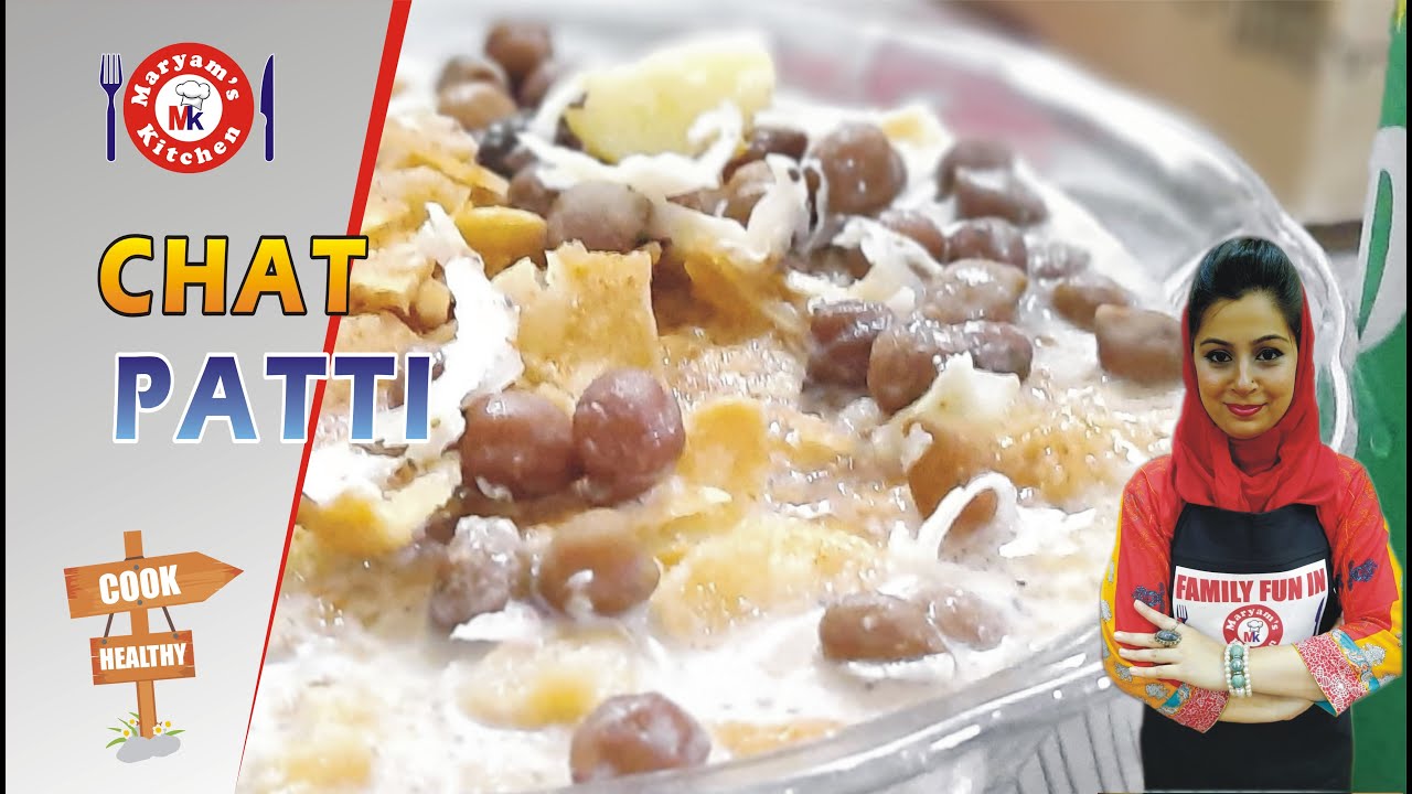 Tasty Chat Patti by Maryam's Kitchen - YouTube