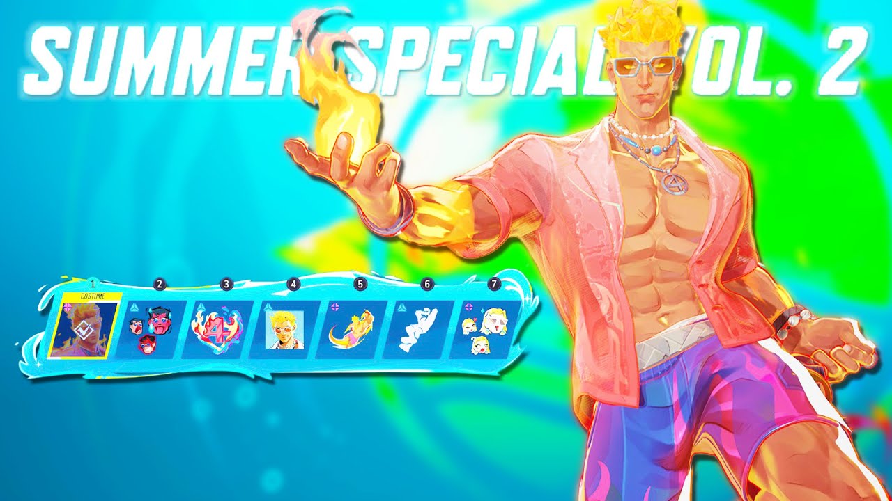 🔥 Johnny Storm’s NEW Summer Skin Gameplay! | Marvel Rivals Summer Event ...