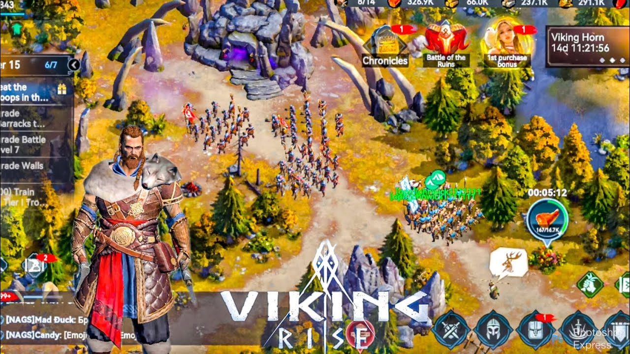 Viking Rise walkthrough | Fight gameplay Video Part ( 7 ) Android ios ...