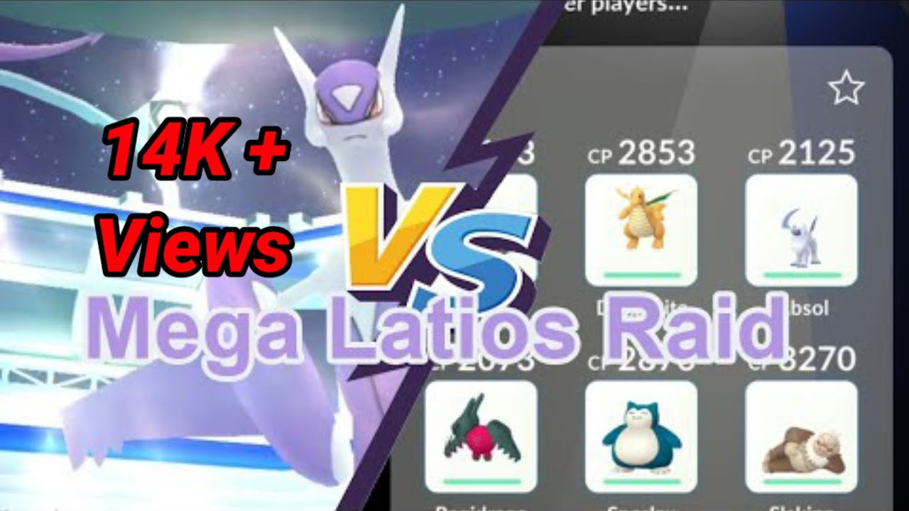 how to raid Mega latios/ mega latios/ mega latios raid/ legendary raid ...