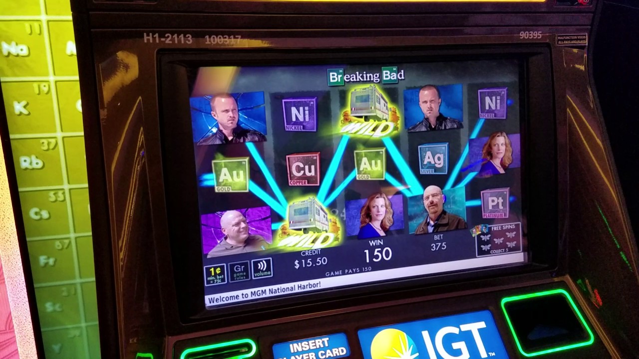 NEW IGT SLOT Breaking Bad MAX BET!! 2016 MGM Grand casino GRAND OPENING ...