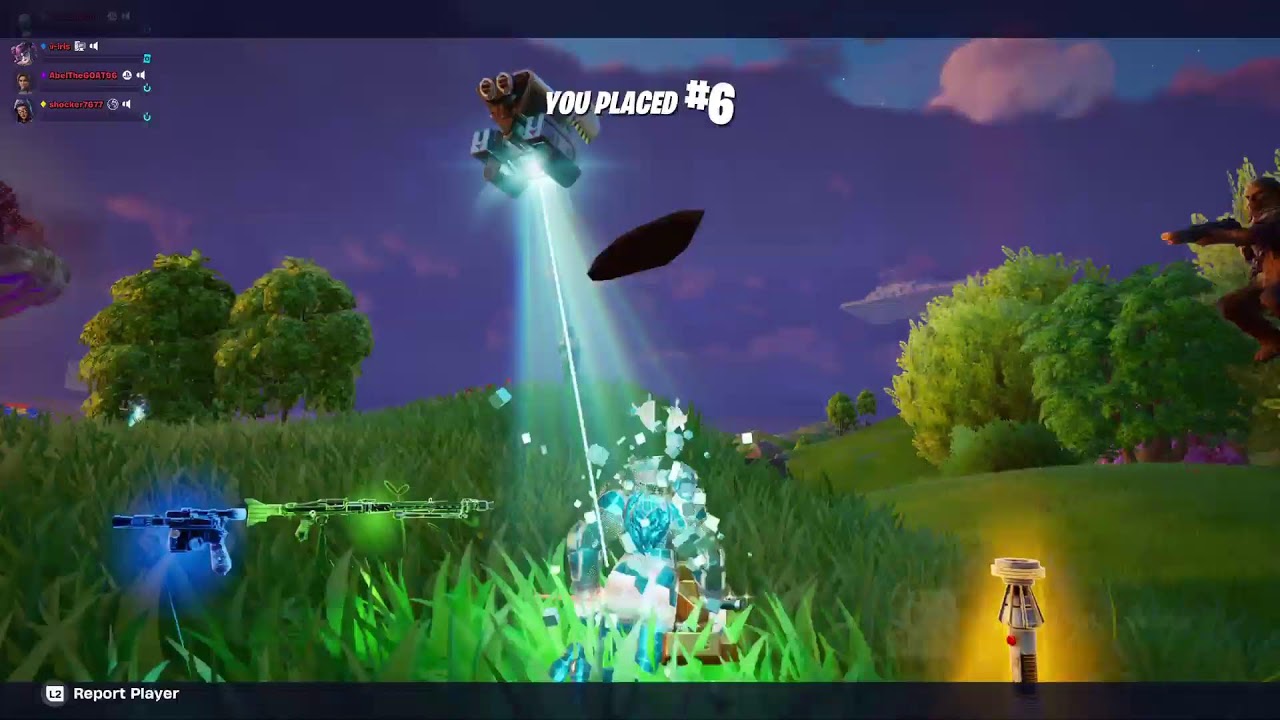 First FORTNITE game in over a month - YouTube