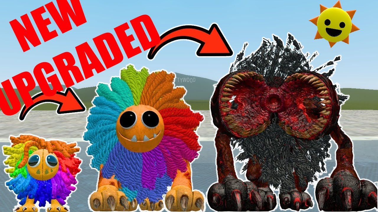 NEW UPGRADED EVOLUTION OF CURSED YARNABY POPPY PLAYTIME CHAPTER 4 In ...