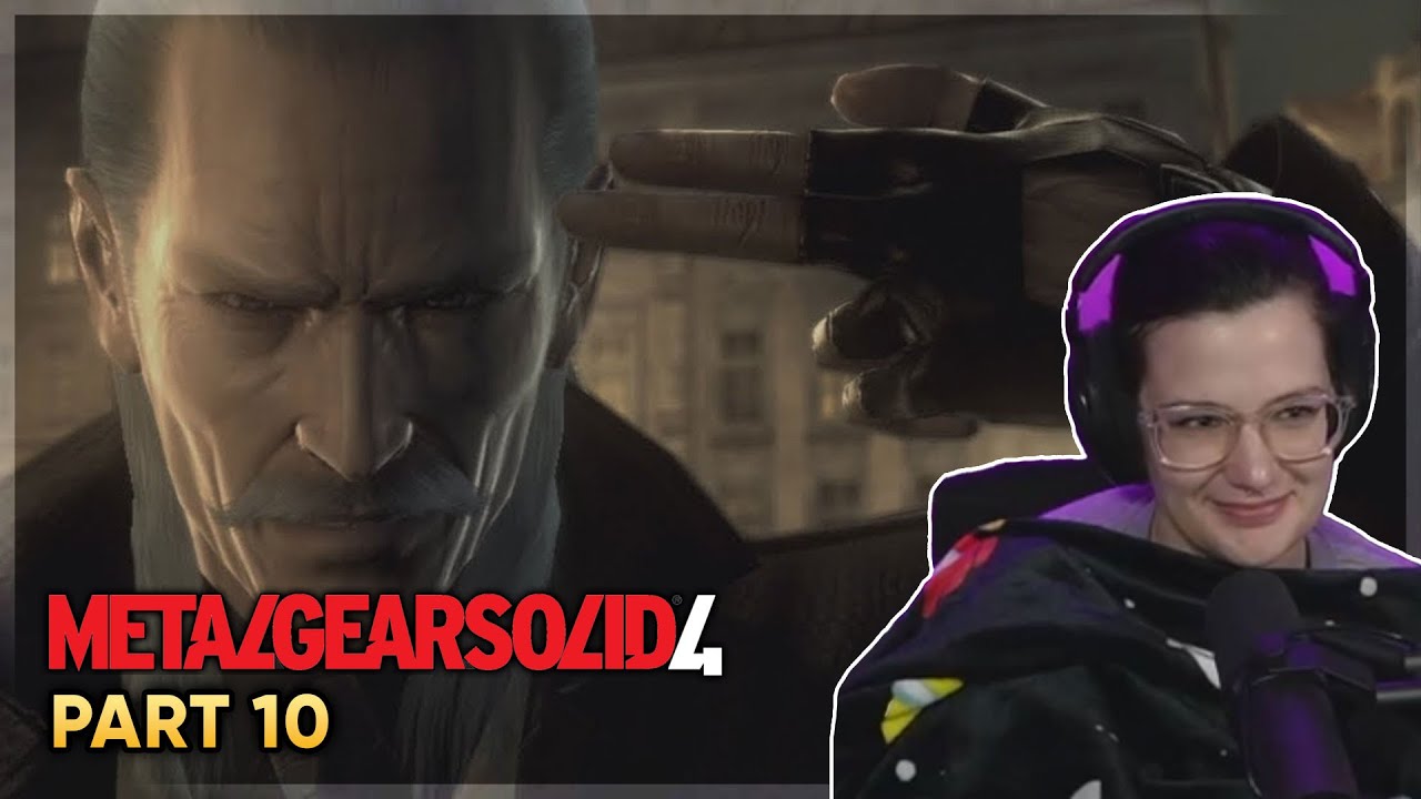 Liquid Ocelot Beats Snake Up - METAL GEAR SOLID 4 - Let's Play Full ...
