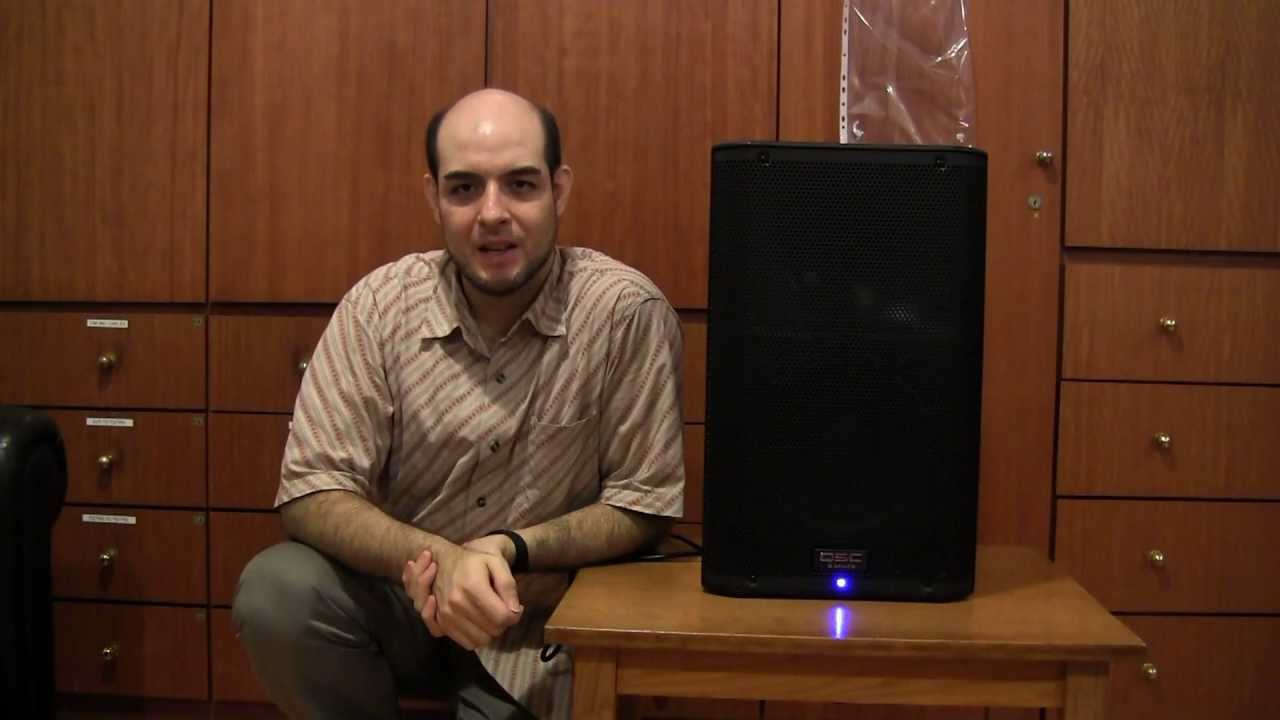 QSC K10 Active Loudspeakers - overview and user guide - YouTube