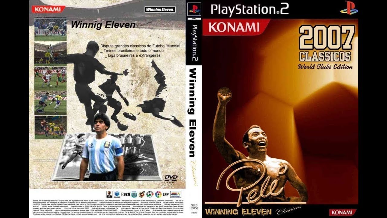 WE10 JL - Clássicos 2007 - ML - #1 - 1ª Temporada - 2ª Divisão - PS2 ...