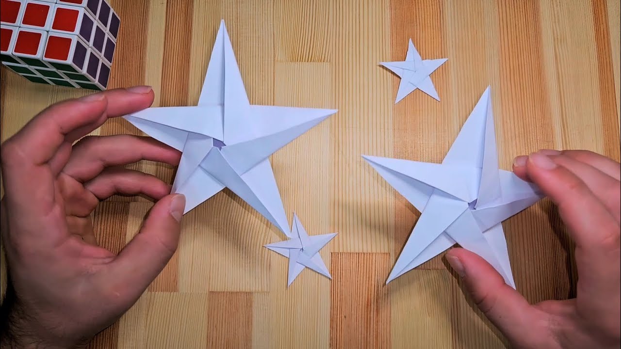 How to Make an Origami Star | Step-by-Step Tutorial - YouTube