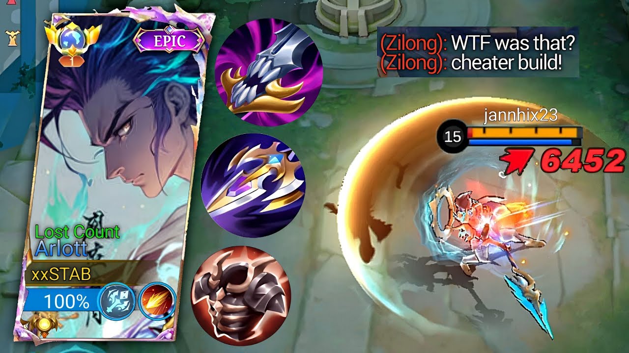 NEW META ARLOTT GUIDE TO DOMINATE META FIGHTER IN EXP LANE - SOLO HIGH ...