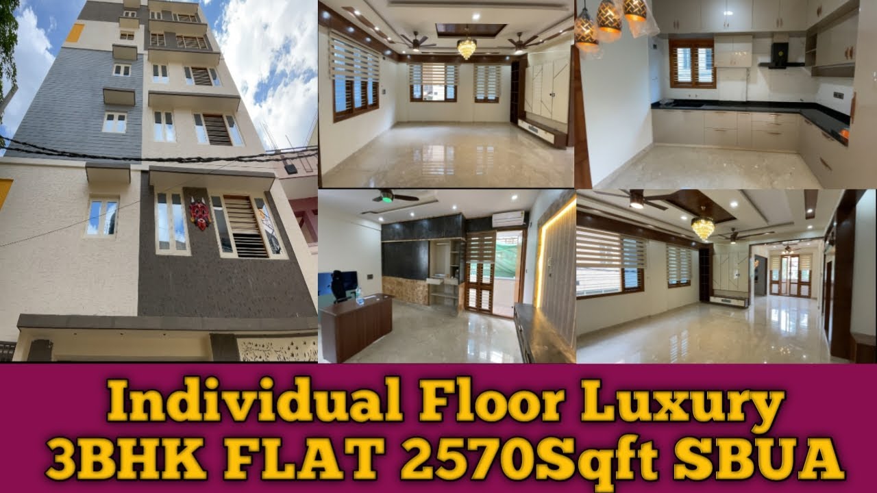 SOLD OUT | WP HOME 0015 | INDIVIDUAL FLOOR LUXURY 3BHK FLAT FOR SALE ...