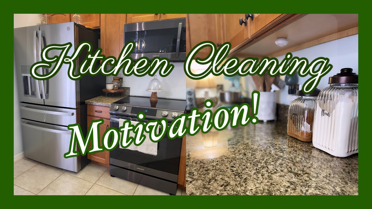 KITCHEN CLEANING MOTIVATION! - YouTube