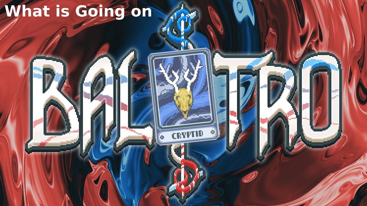 my longest Balatro hand ever | Cryptid mod - YouTube