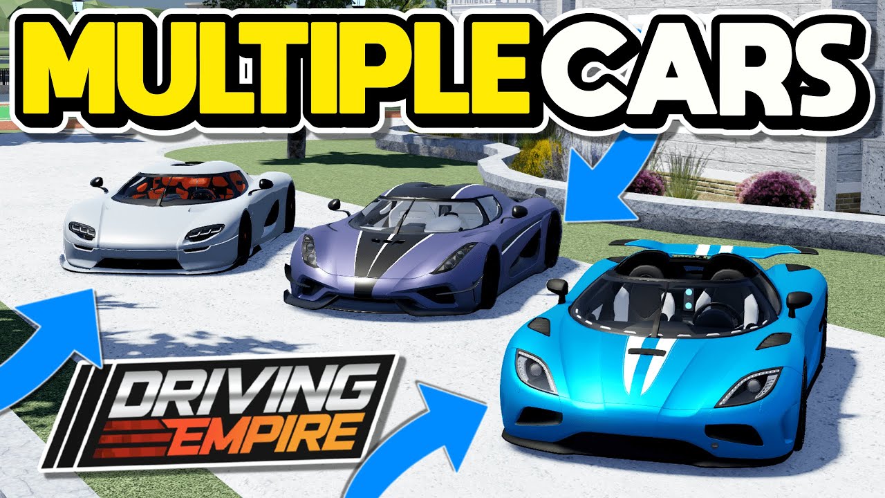 NEW SPAWNING MULTIPLE CARS in HOUSES in Driving Empire??!!? (Official ...