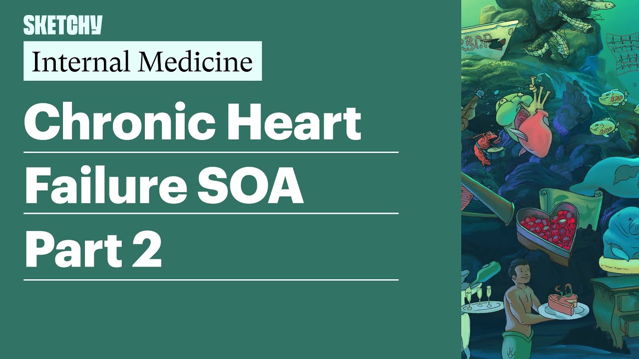 Chronic Heart Failure SOA Part 2 (Internal Medicine) | Sketchy Medical - YouTube