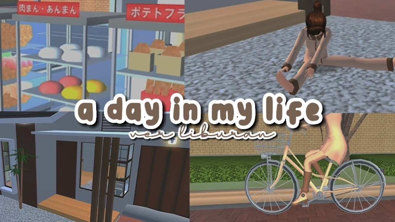 💭😼•`A day in my life | kehidupan sehari - hari |SAKURA SCHOOL SIMULATOR ...