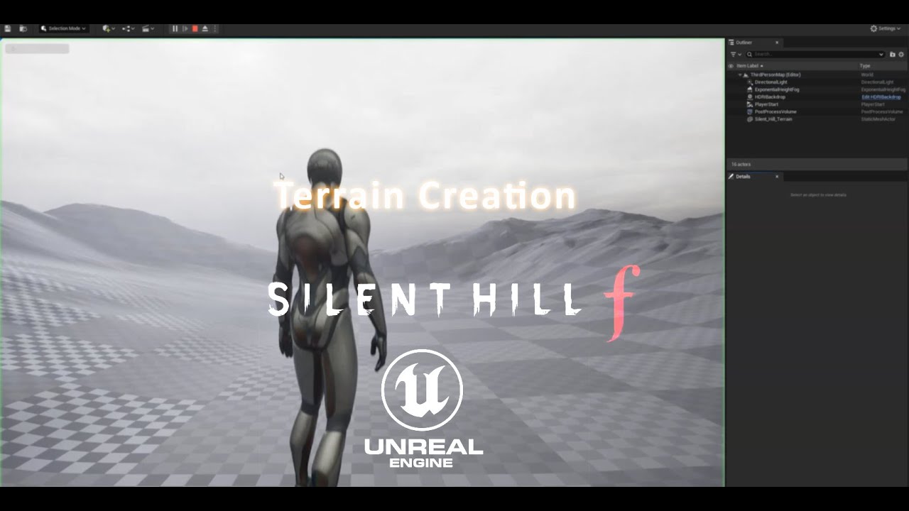 Silent Hill F - Game Environment - Import Terrain to Unreal Engine 5 #4 ...