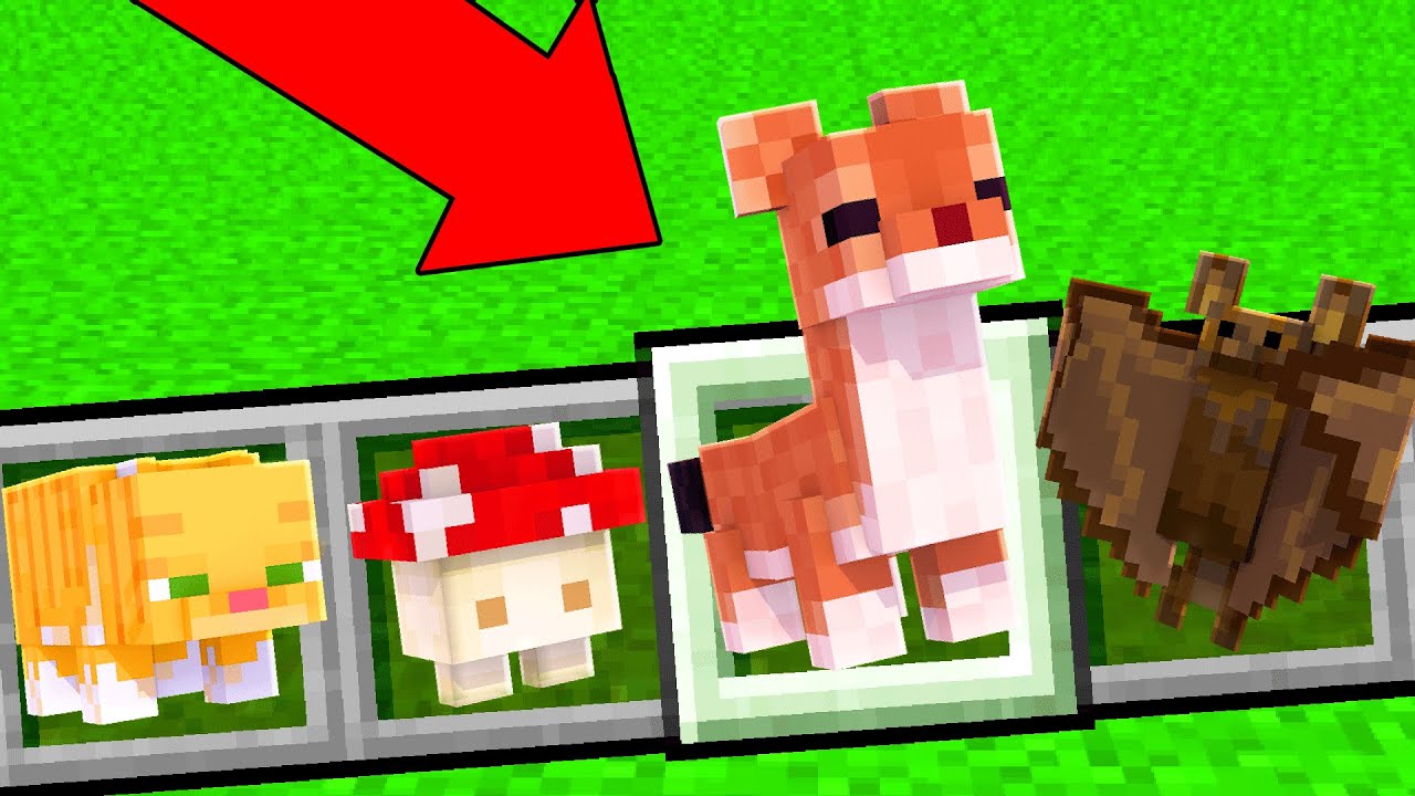 CONSEGUI OS PETS MAIS RAROS DO MINECRAFT! - YouTube