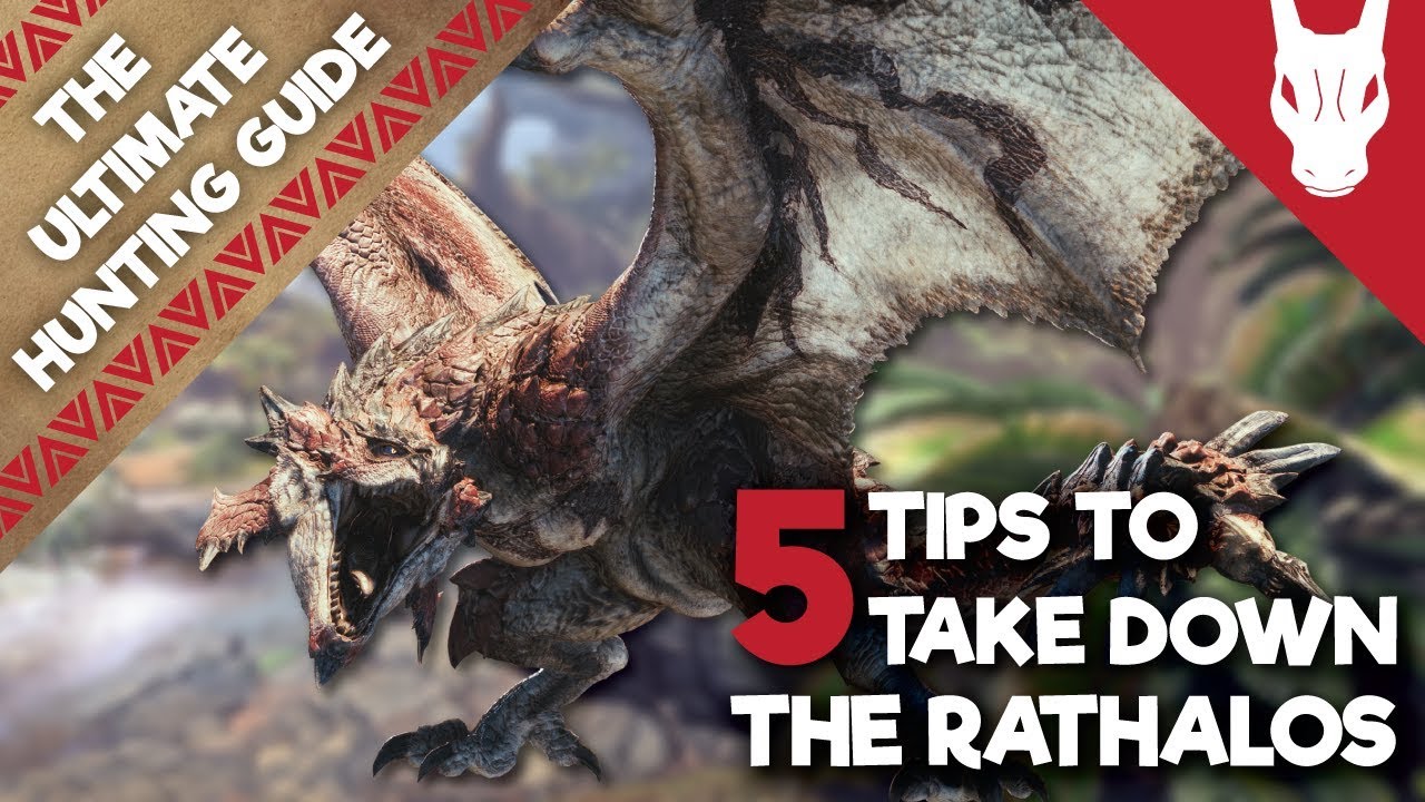 5 Tips to Take Down the Rathalos in Monster Hunter World - YouTube