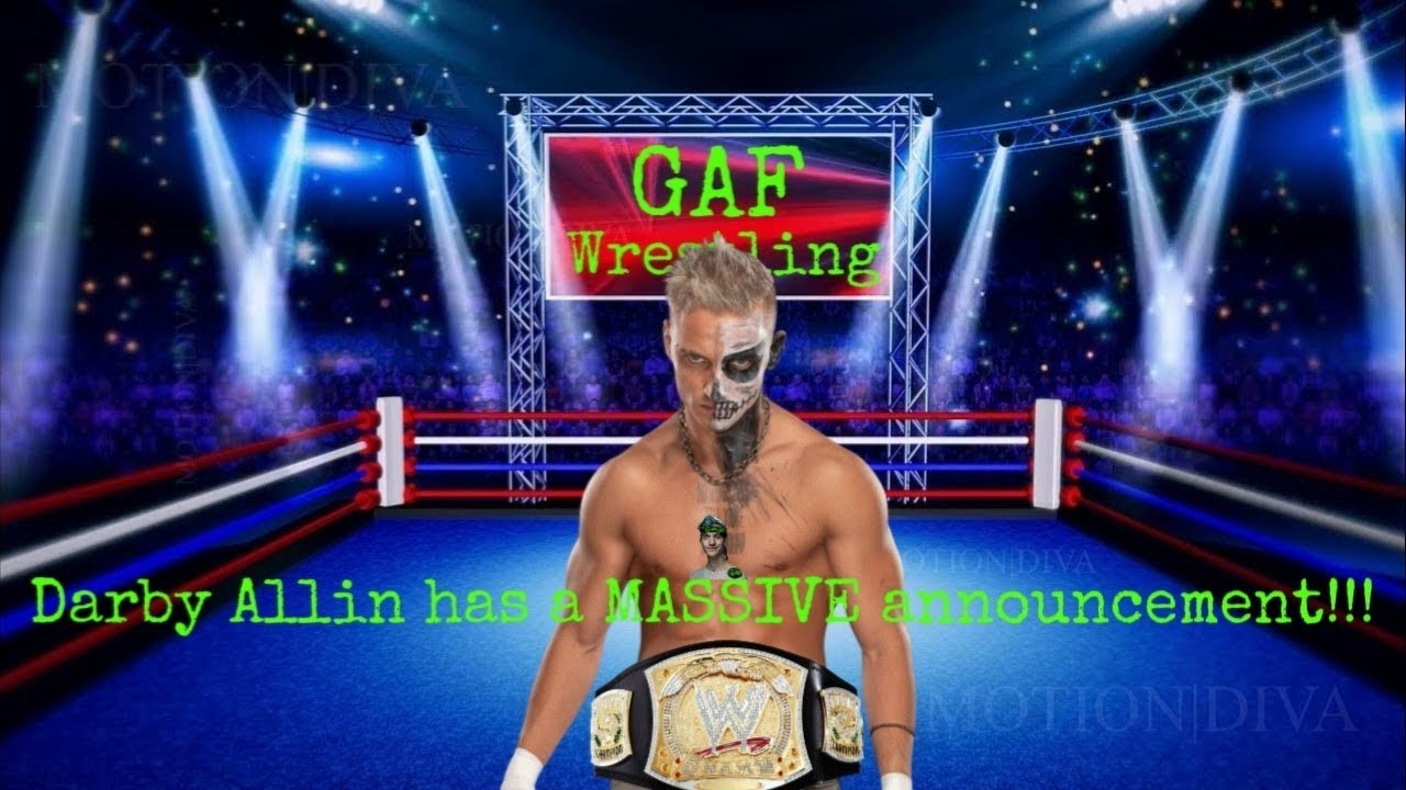 Darby Allin has a MASSIVE announcement!!! - YouTube
