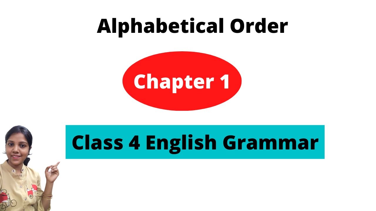 Alphabetical Order for Class 4th | Class 4 English Grammar Alphabetical ...