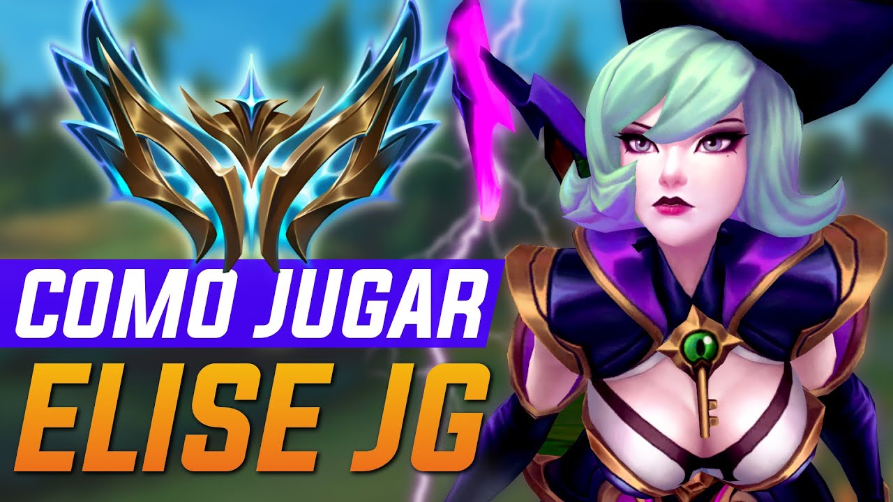 🏆 DESCUBRE Cómo juega el #TOP1 CHALLENGER a ELISE JUNGLA | GUIA ELISE ...