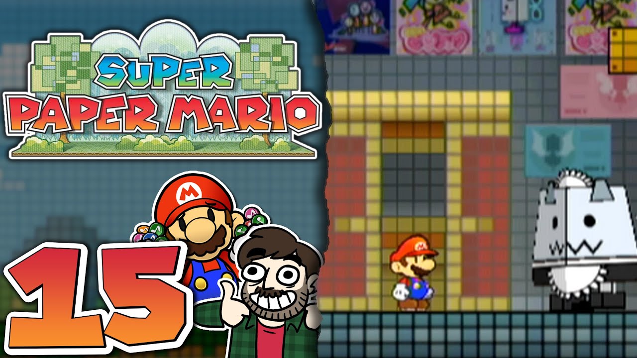 Super Paper Mario [15] "This Game Is Still Relevant, Gosh Dangit" - YouTube