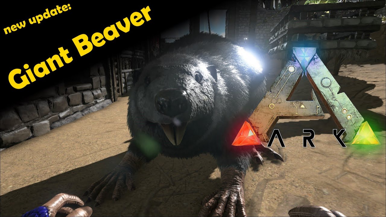 ARK: Survival Evolved - Giant Beaver [New Update!] - YouTube