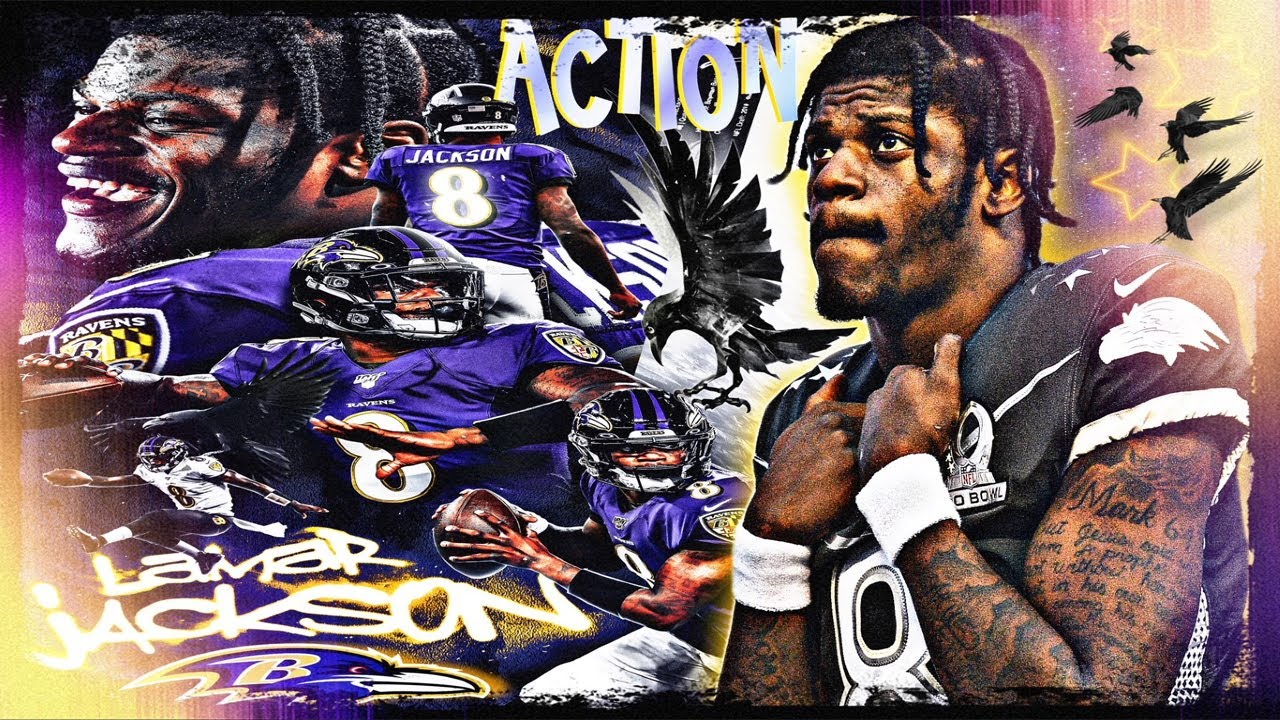 "TIME FOR SOME ACTION" LAMAR ACTION JACKSON HIGHLIGHTS - YouTube