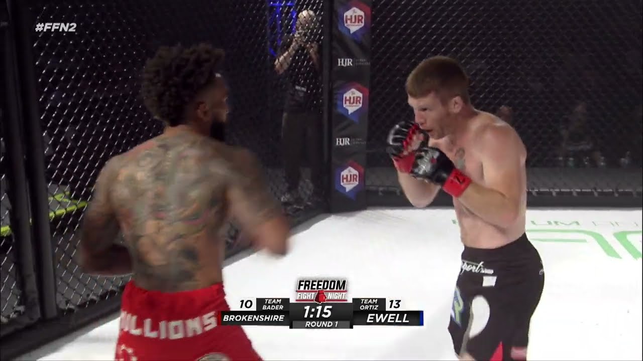 Full Fight - Drew Brokenshire vs. Andre Ewell - Freedom Fight Night 2 ...