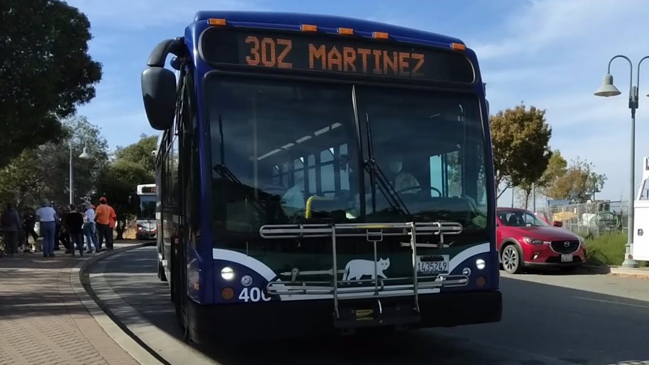 WestCAT 2014 Gillig BRT 40' #406 on Route 30Z - Full Route Westbound to ...