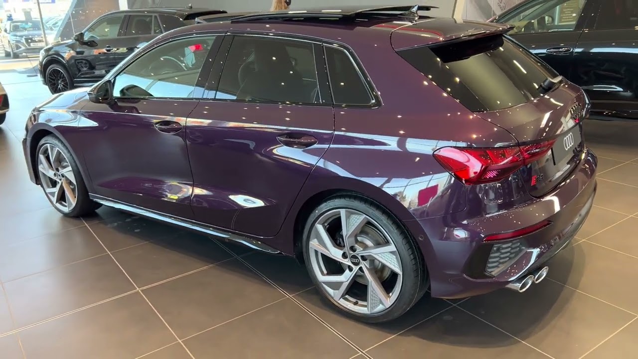 Audi S3 Vorsprung Edition - Merlin Purple - YouTube