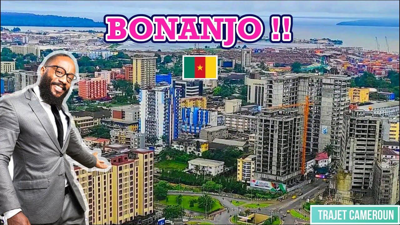 BONANJO un magnifique quartier Huppé au coeur de Douala - Trajet Cameroun - YouTube
