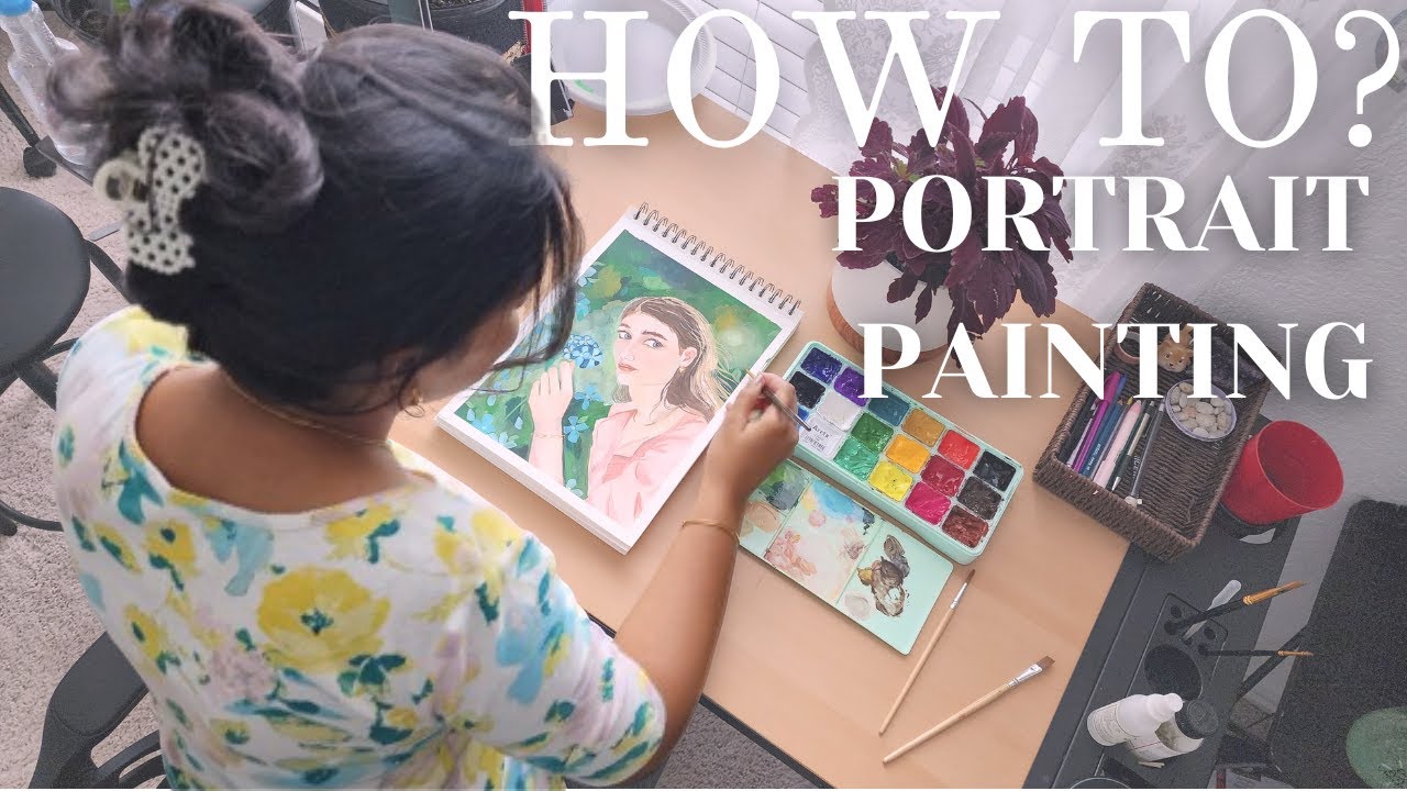 How to Learn Portrait Painting🎨 - From Beginner to Pro! 😱 Step by step ...