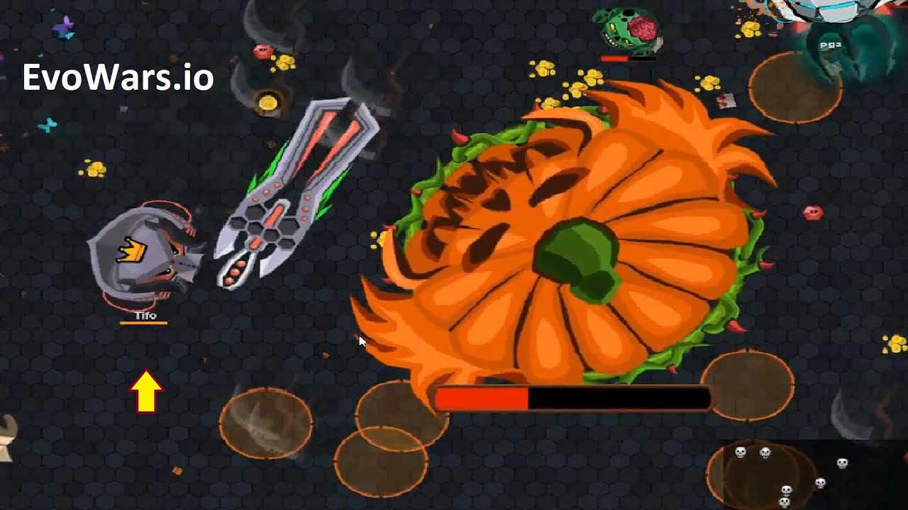 EvoWars.io New Evolutions Unlocked - HALLOWEEN MAYHEM - YouTube