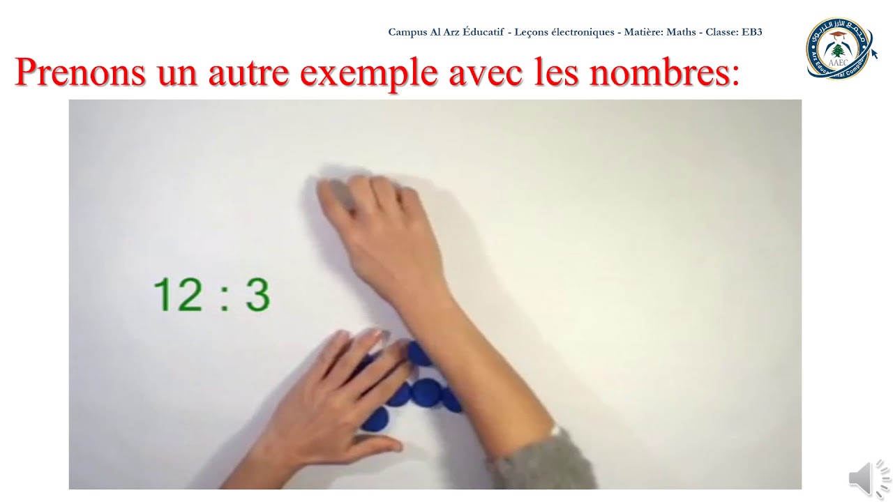 Math - introduction la division - EB3 - YouTube