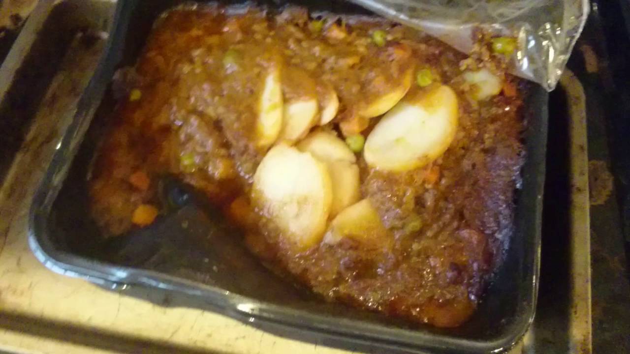 Asda comforting mince beef hotpot - YouTube
