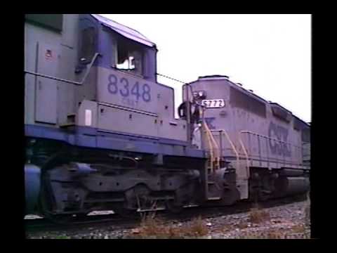 Railfanning CSX's M&M sub Dec 8, 1989 Part 1 - YouTube