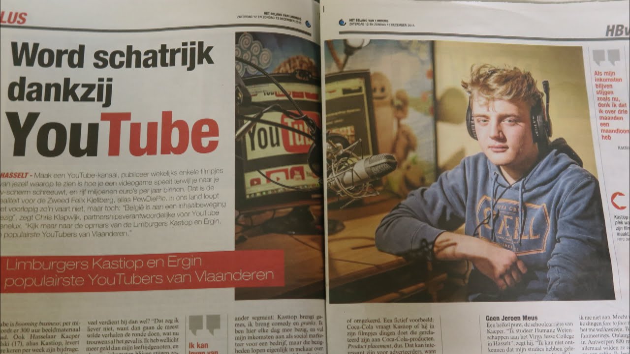 Ik ben rijk geworden door YouTube - YouTube