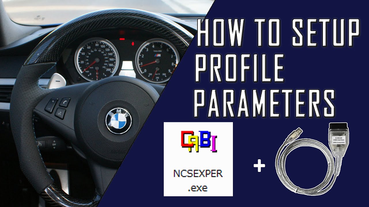 How To Set Up Default Coding Profile For Coding With NCS Expert For BMW ...