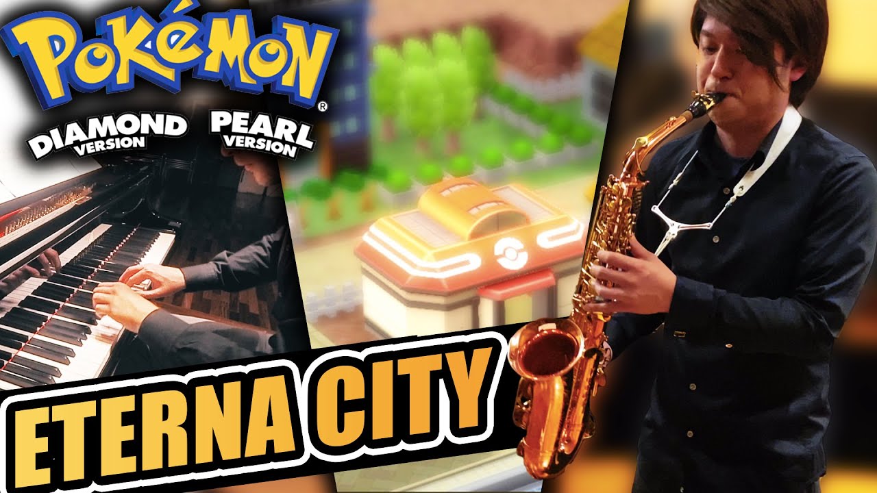 Eterna City (Day) - Pokémon DPPt | Piano and Saxophone - YouTube