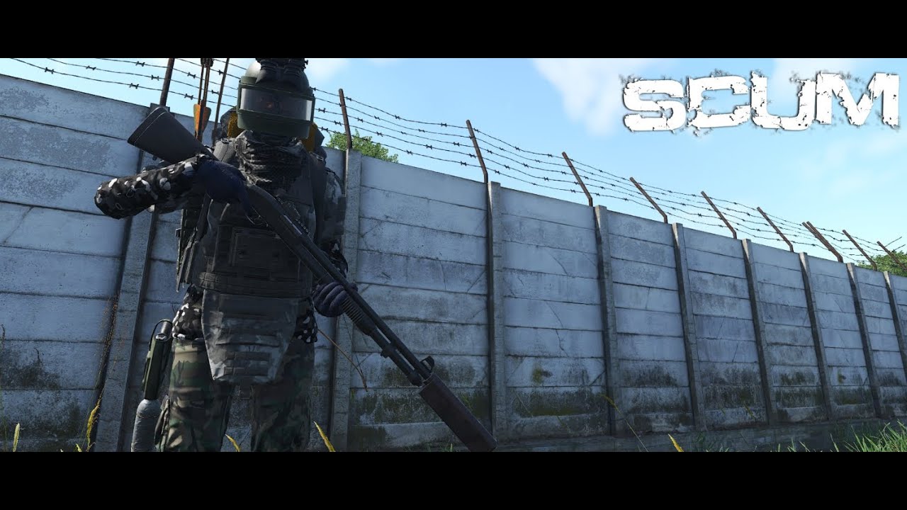 SCUM 2 Оборона базы - YouTube