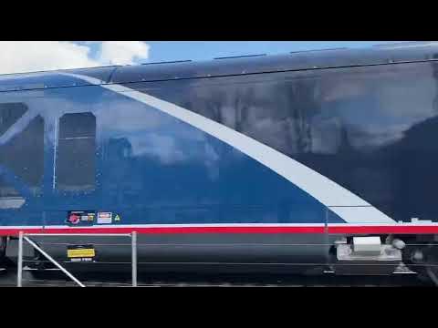 Amtrak California Zephyr #6 Passing Riverside IL with NEW ALC-42 Locomotives #309 and #308 - YouTube