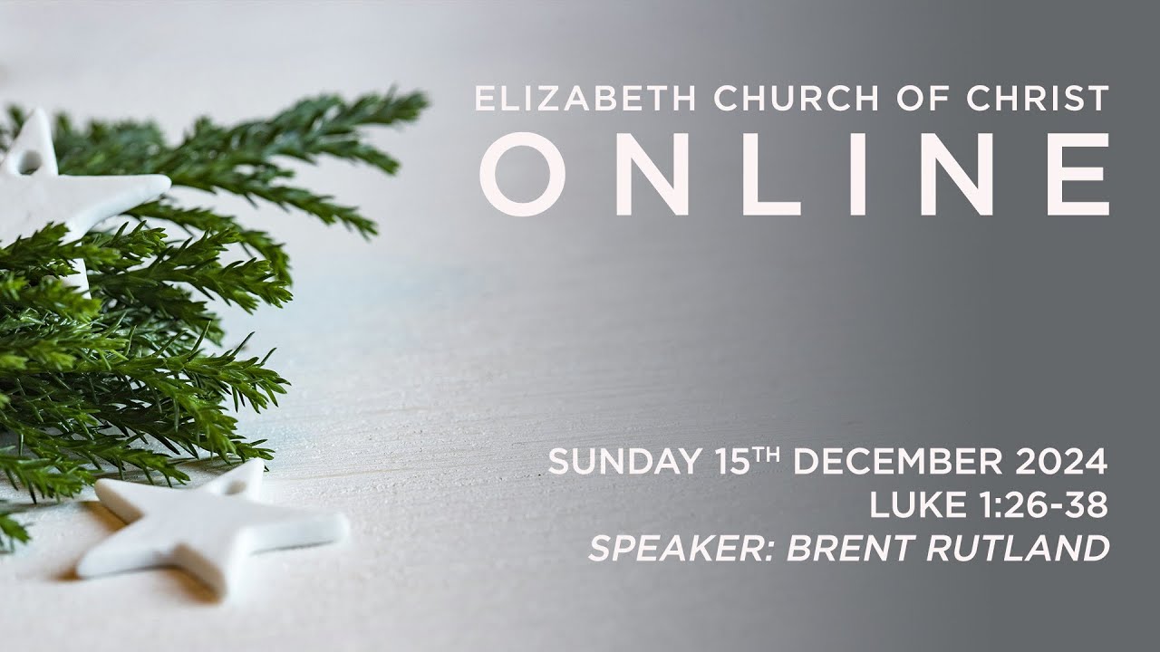Sunday December 15th 2024 Worship Service - YouTube